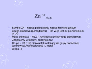 88 uklad okresowy_pierwiastkow | PPT