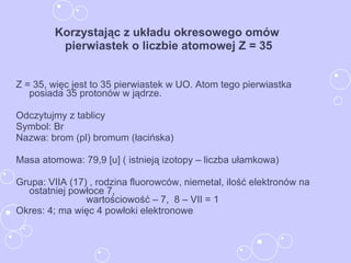 88 uklad okresowy_pierwiastkow | PPT