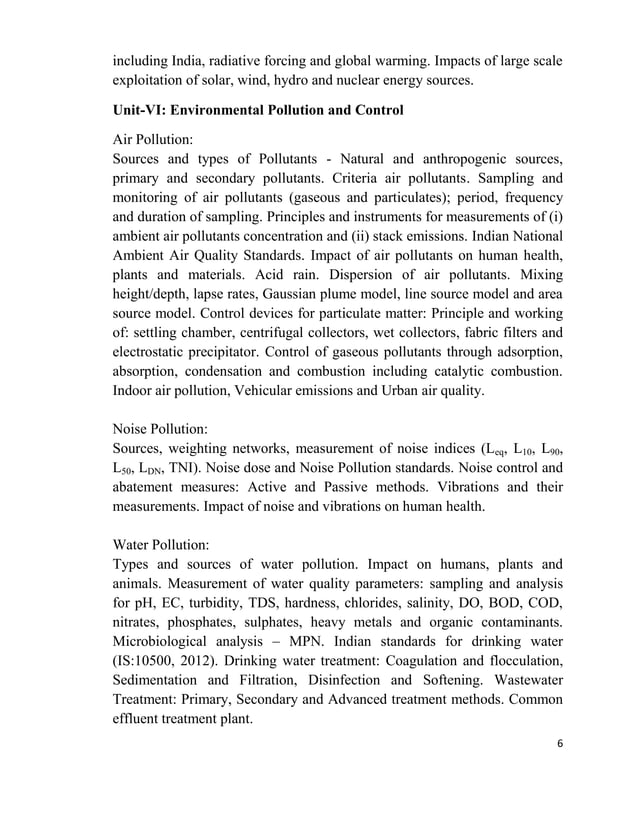 NTA UGC NET JRF - 89 environmental science-new updated syllabus | PDF