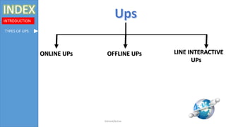 presentation on UPs | PPTX