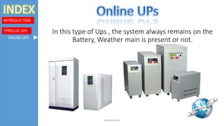 presentation on UPs | PPTX