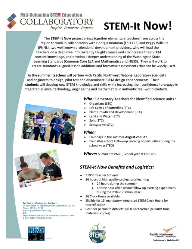 STEM-IT NOW Flyer V5 Final | PDF