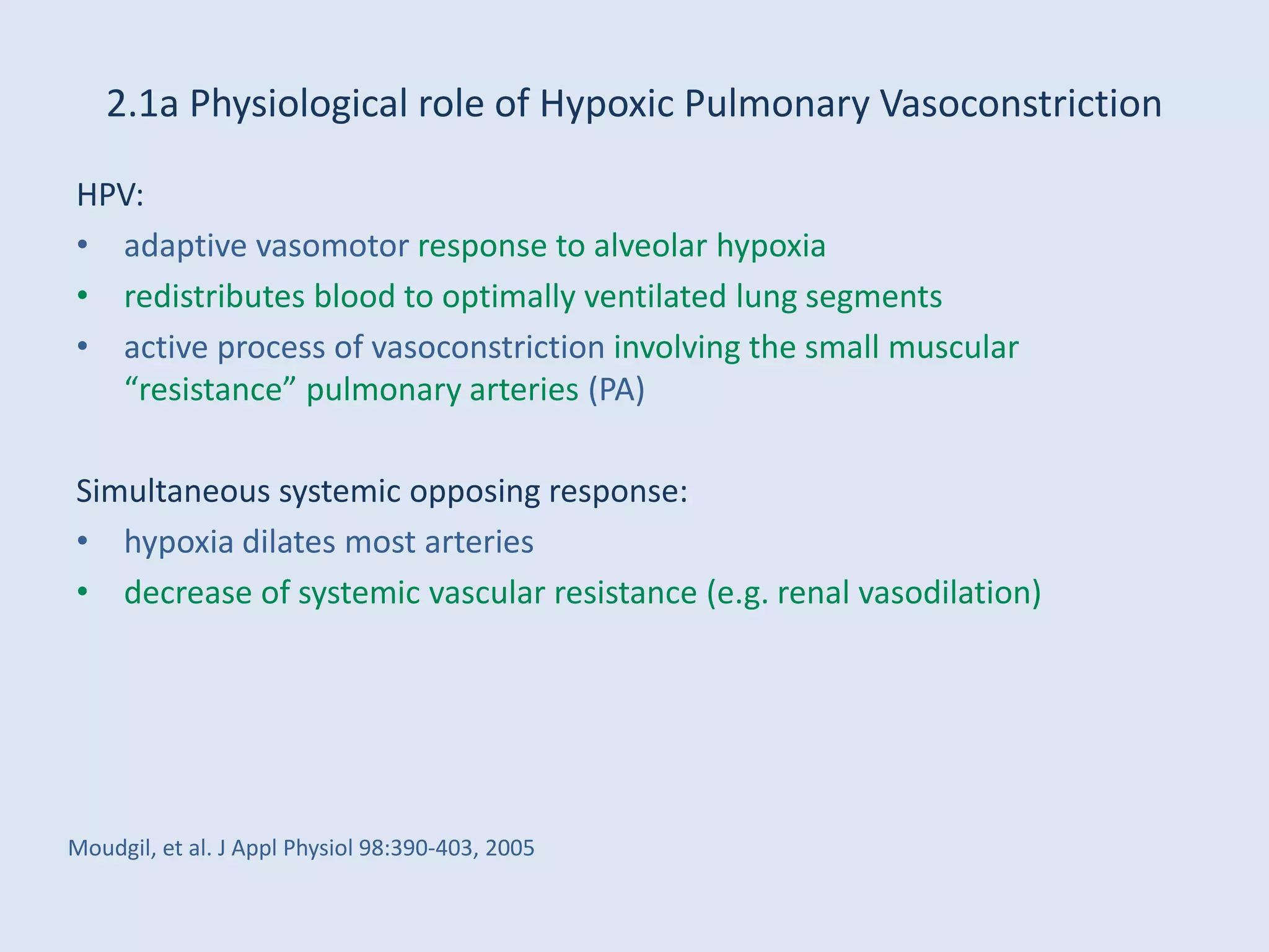 Hypoxic pulmonary vasoconstriction & hypertensive crisis | PPTX
