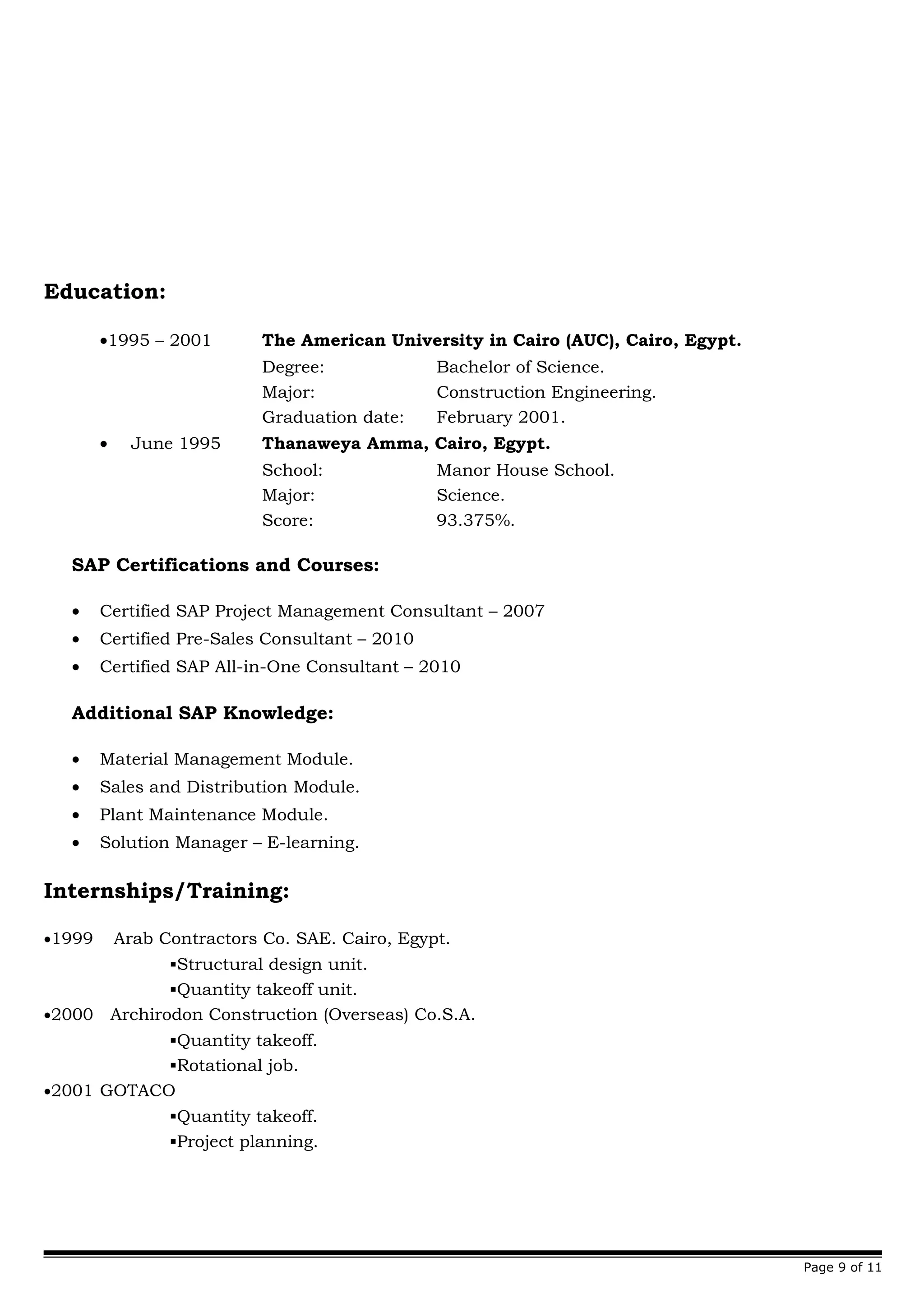 Reem Farouk Badr-CV | DOC