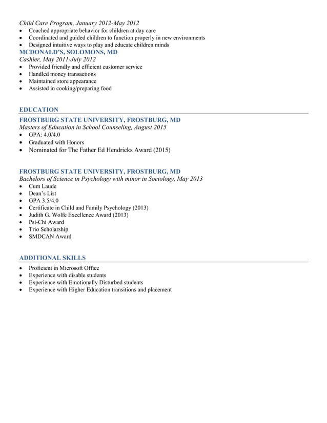 Joshua's Resume | PDF