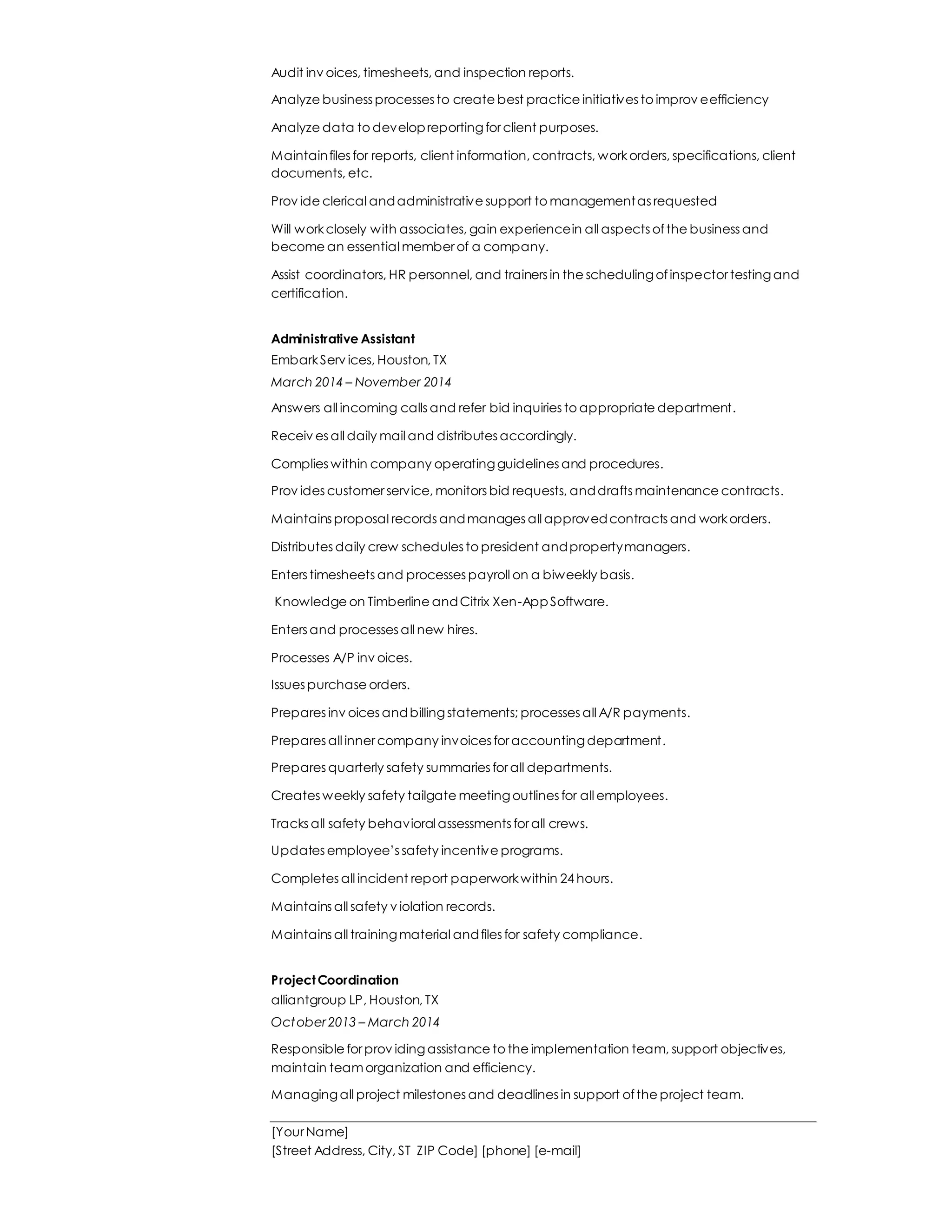 Resume - Ana Cardenas Revised | PDF