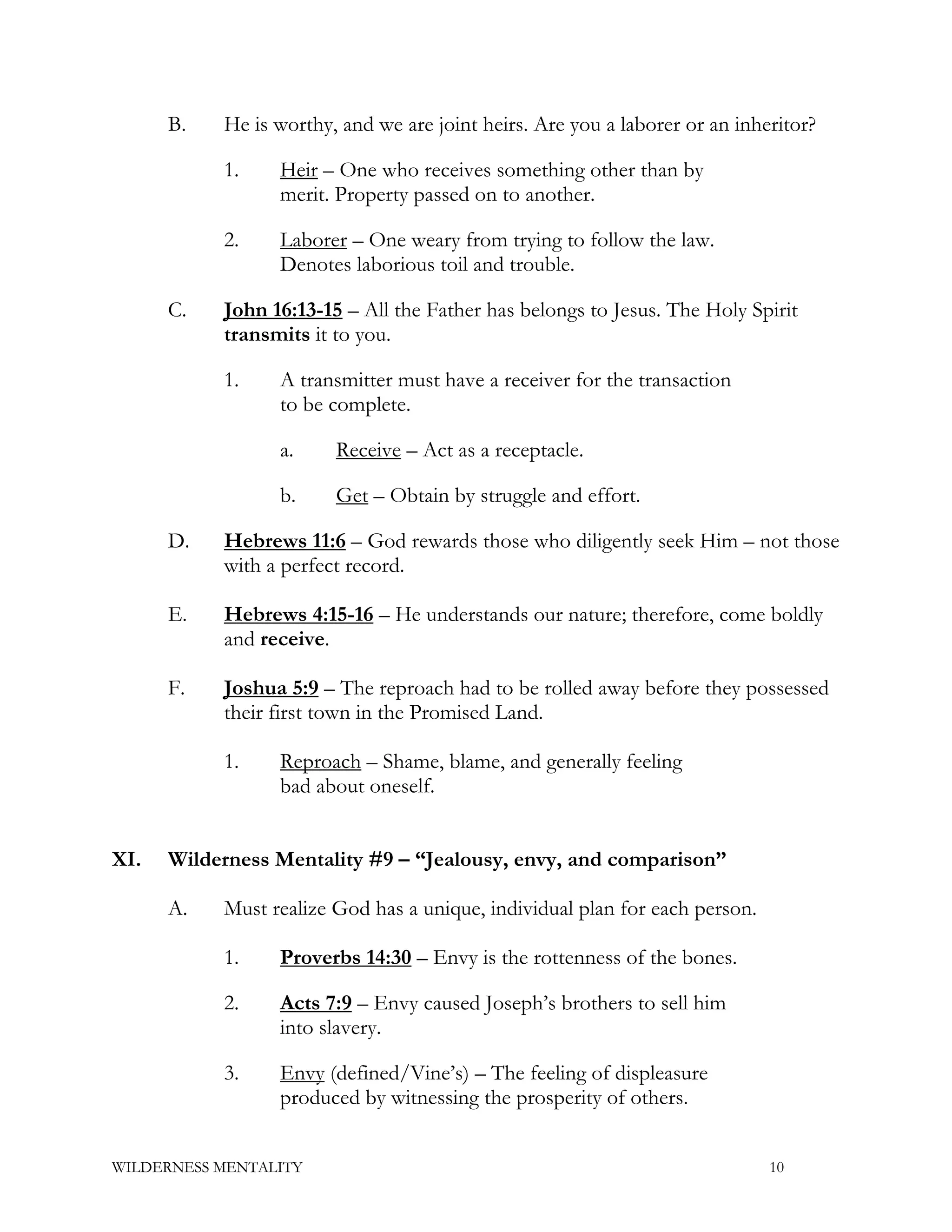 89169385 wilderness-mentality-joyce-meyer | PDF