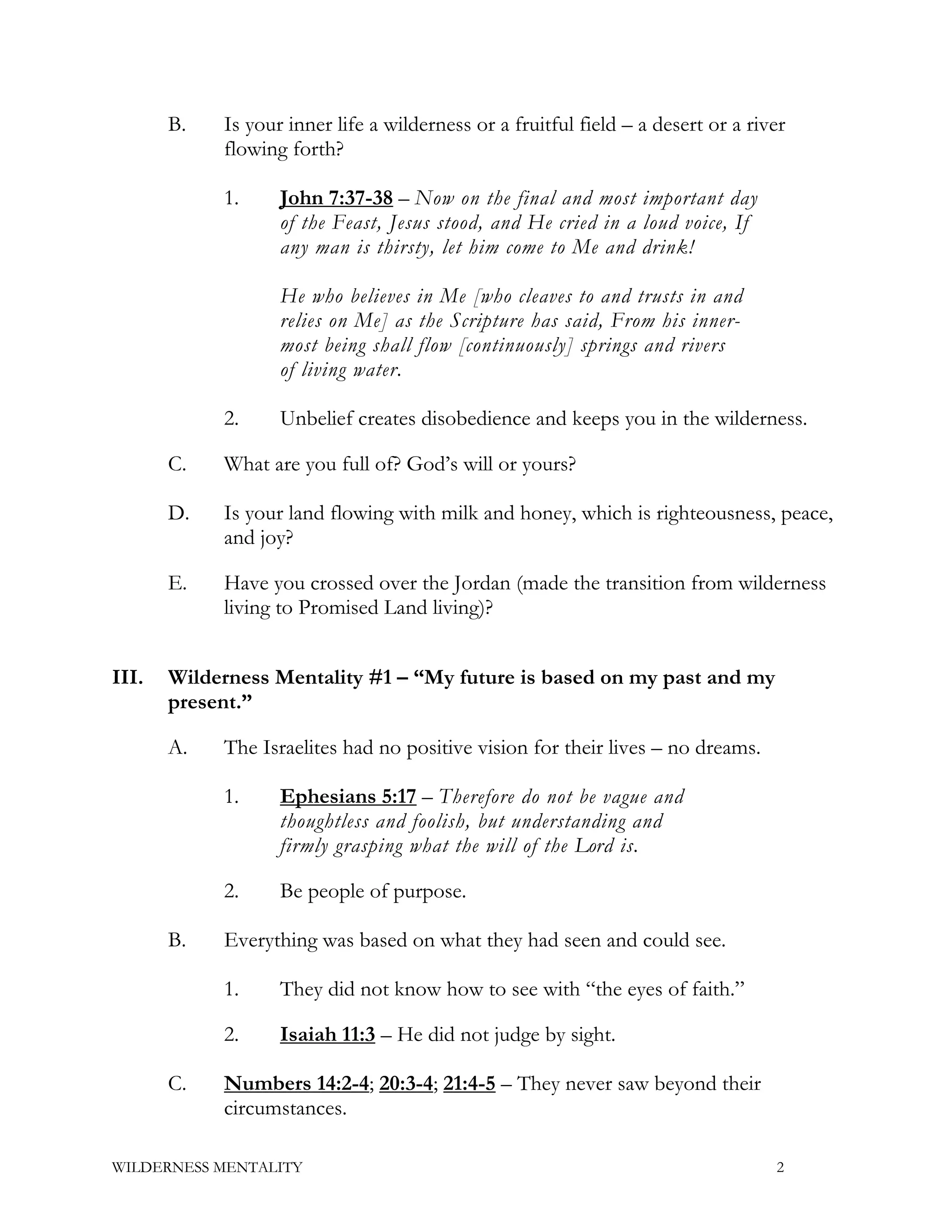 89169385 wilderness-mentality-joyce-meyer | PDF