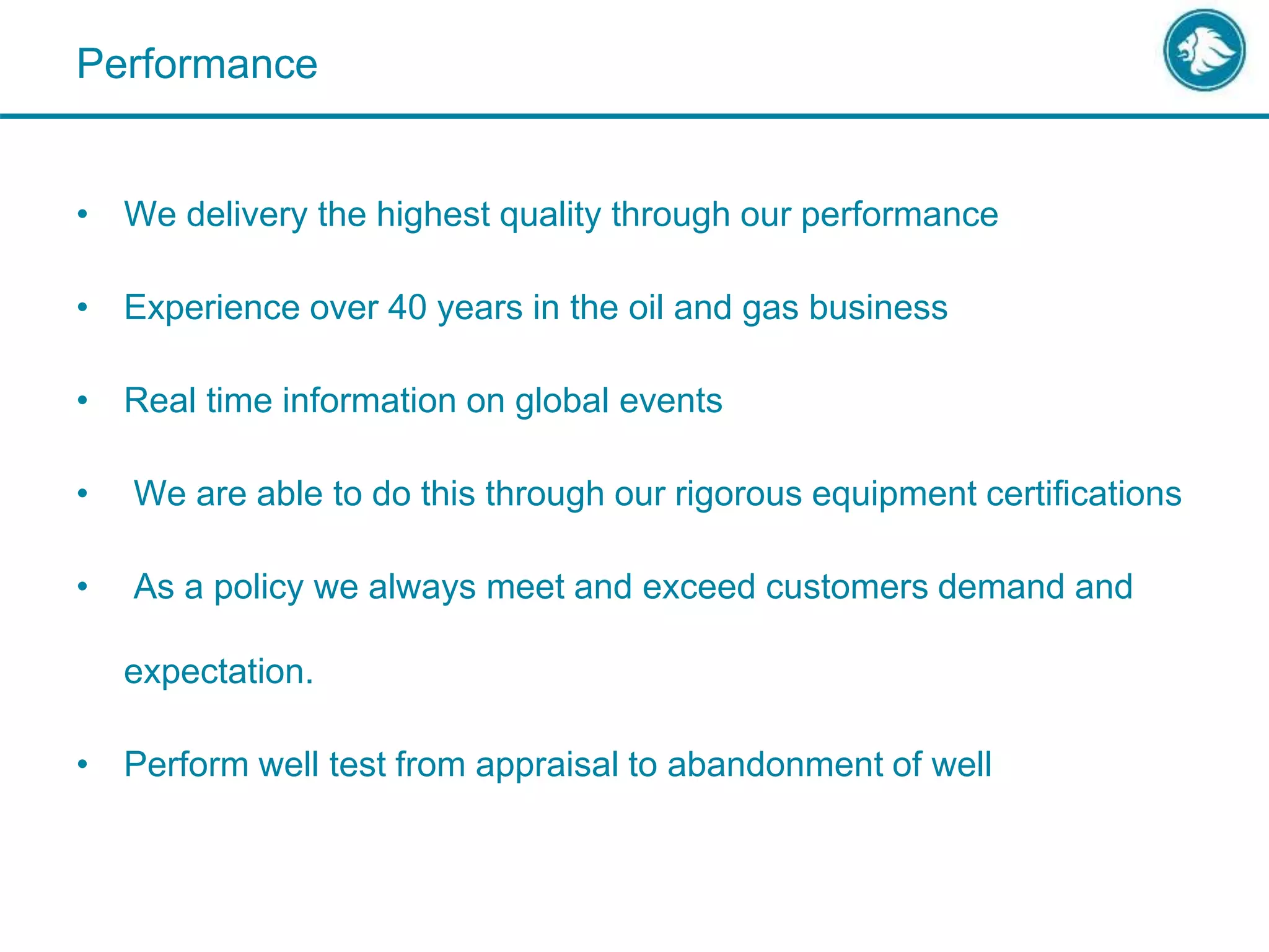 expro-welltest service partner | PPTX