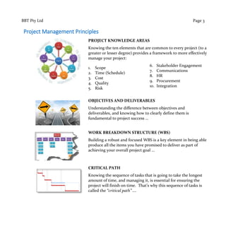 Profile Summary Doc - BBT Pty Ltd | PDF