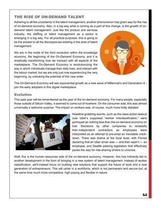 Talent On Demand | PDF