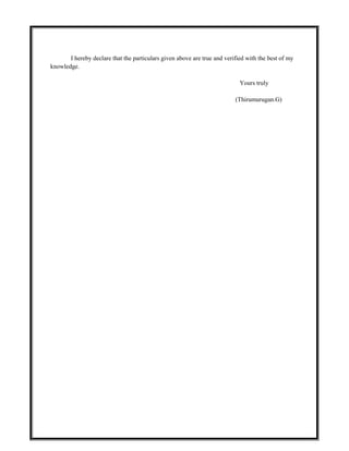 THIRU resume | DOC