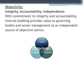 Value of internal auditing | PPTX