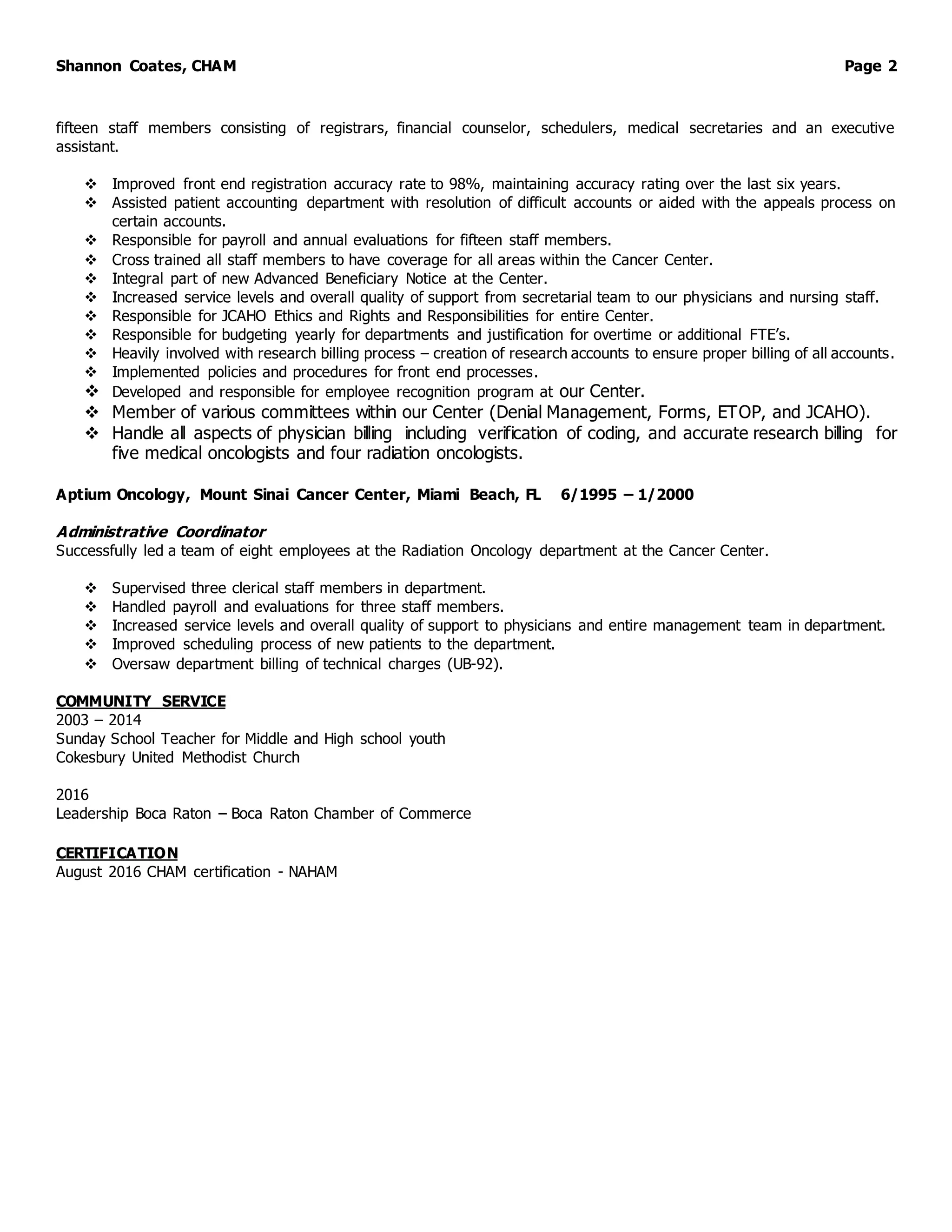 Shannon Coates Resume | DOCX