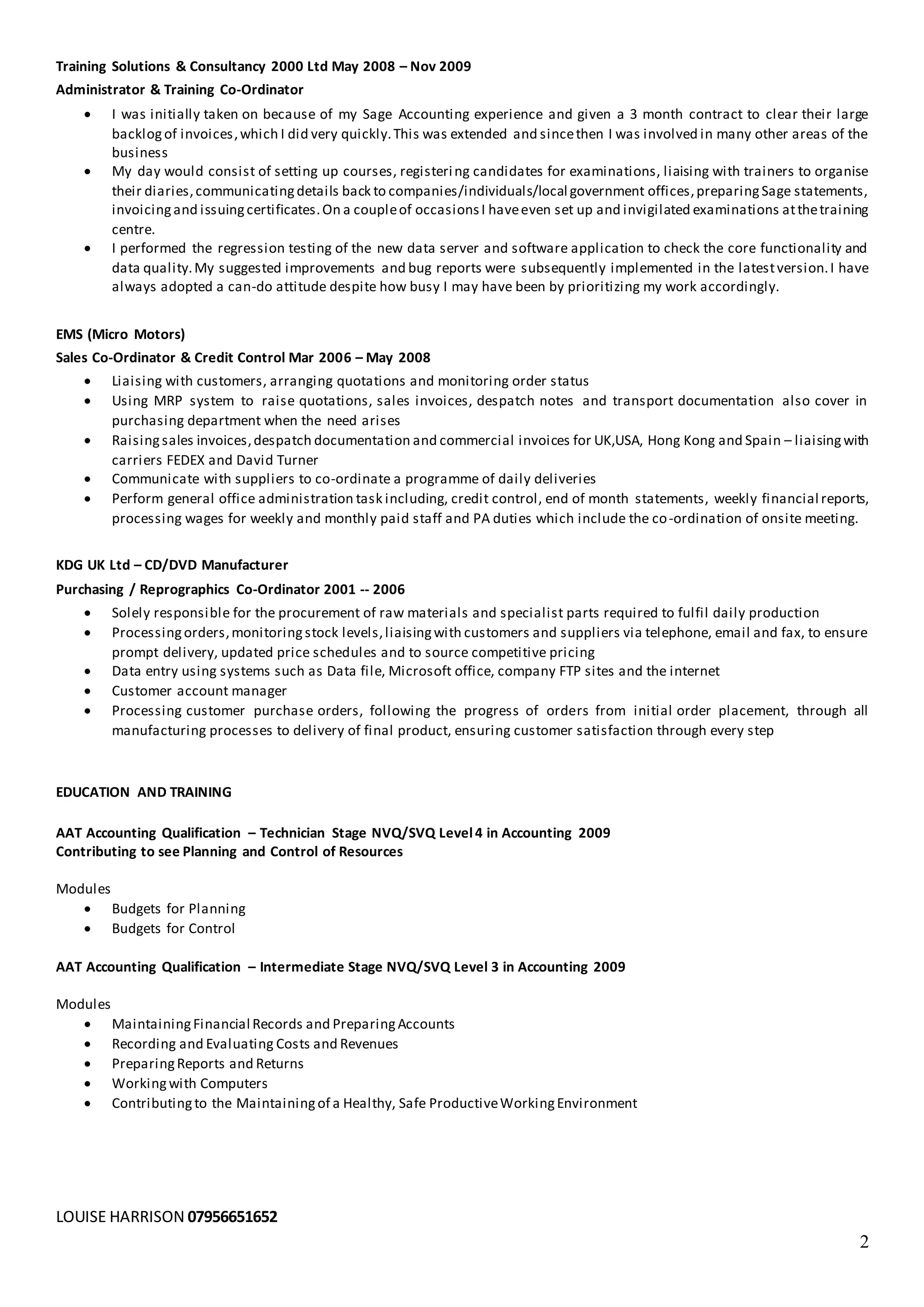 Louise Harrison CV STMM.doc