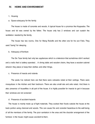 89216009 family-case-study | DOCX | Indoor Environmental Quality | Home ...