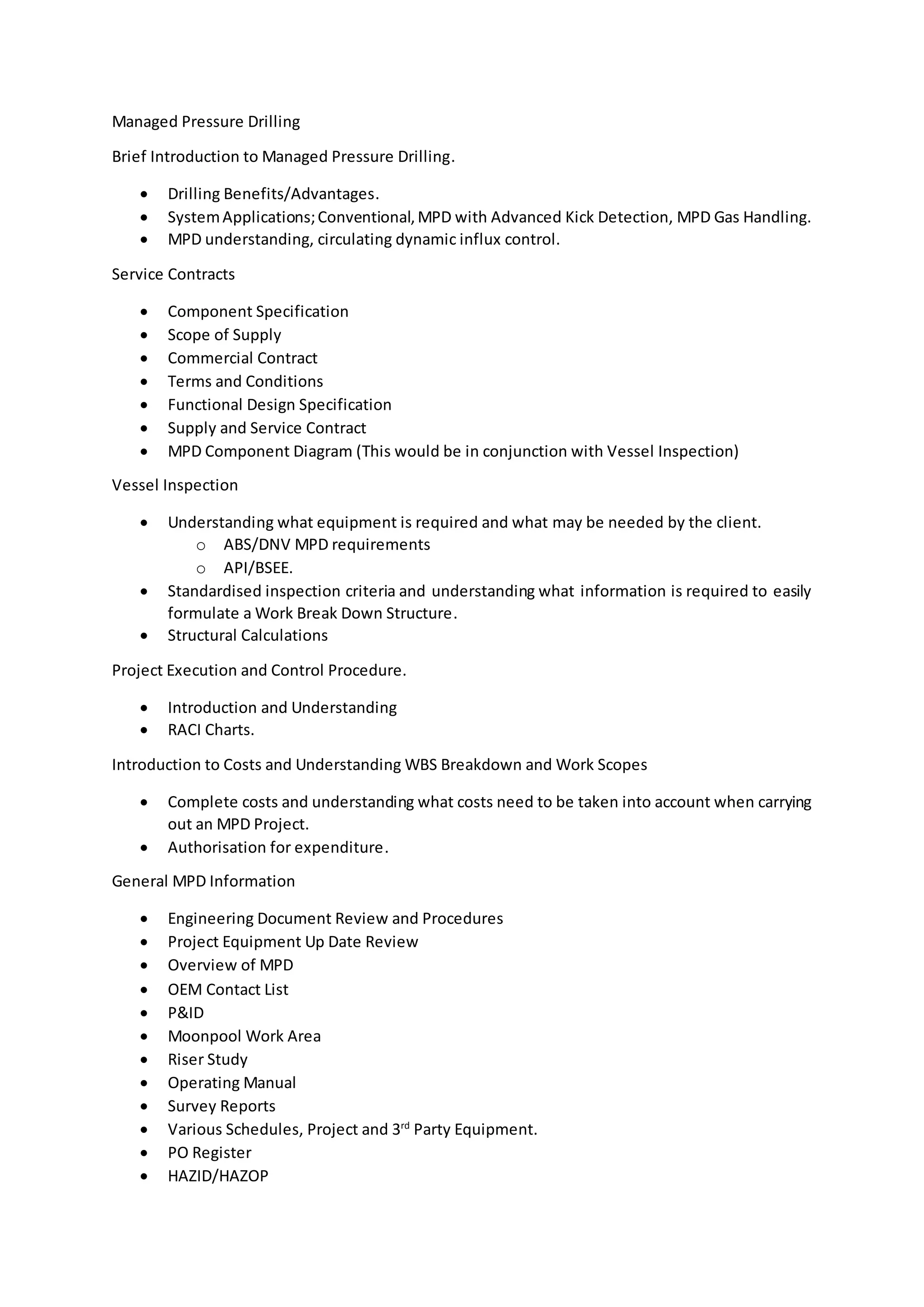 Managed Pressure Drilling | DOCX