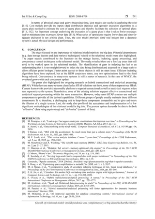 Growth of relational model: Interdependence and complementary to big data | PDF