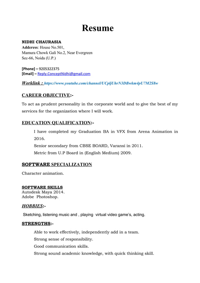Nidhi_Resume | DOC