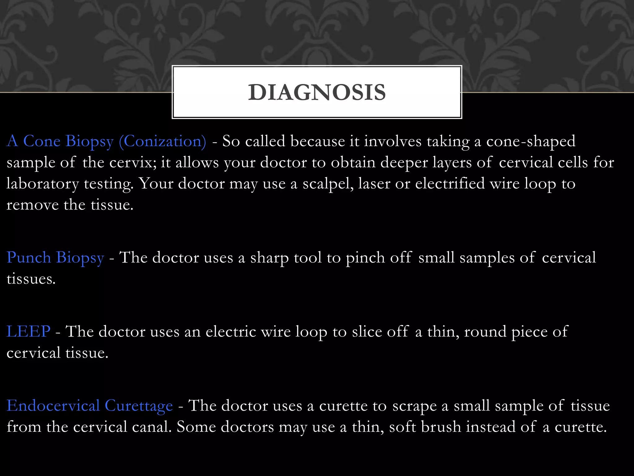 Cervical Cancer | PPTX