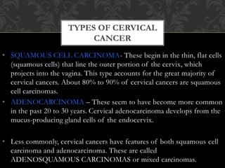 Cervical Cancer | PPTX