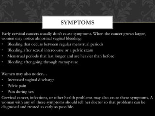 Cervical Cancer | PPTX