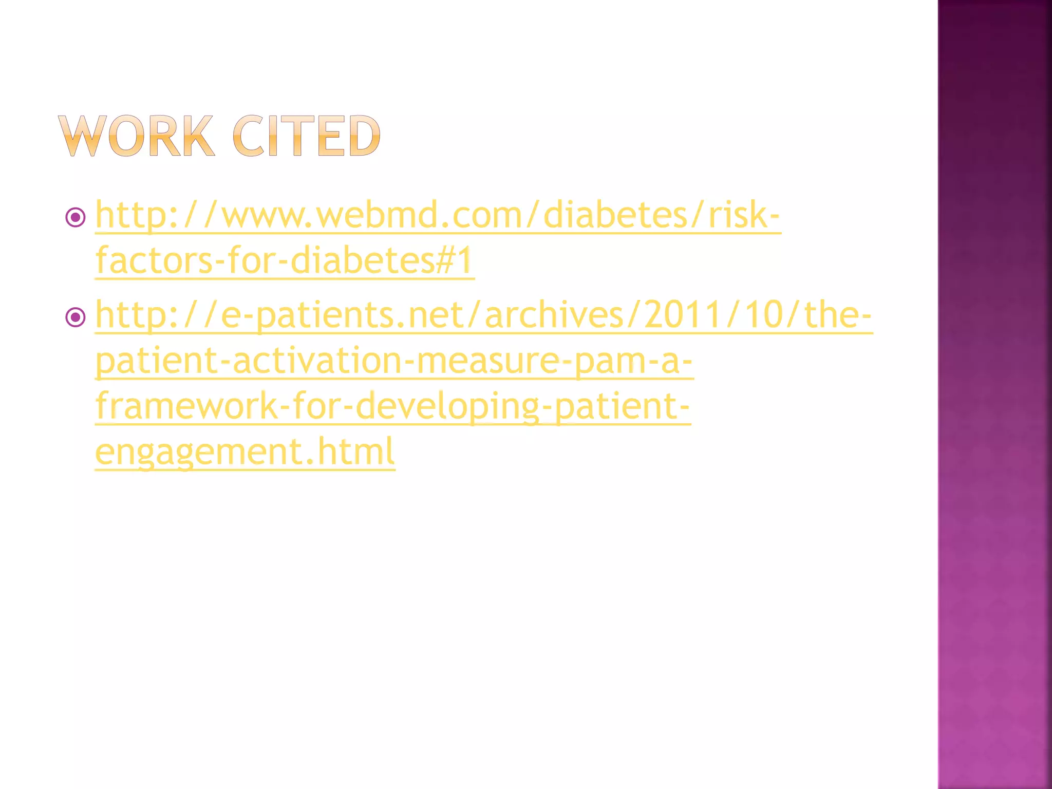 diabetes mellitus project | PPTX