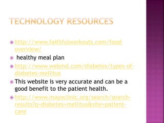 diabetes mellitus project | PPTX