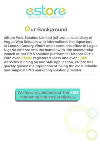 Estore Profile | PDF