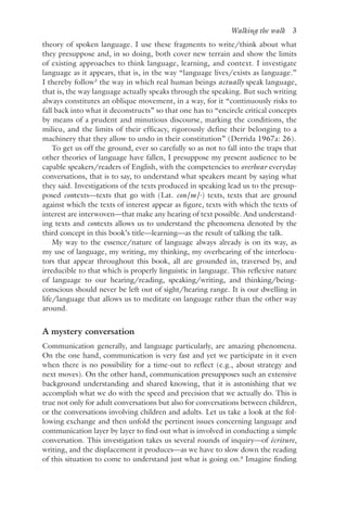 Language Learning Context Talking The Talk 1st Wolffmichael Roth | PDF