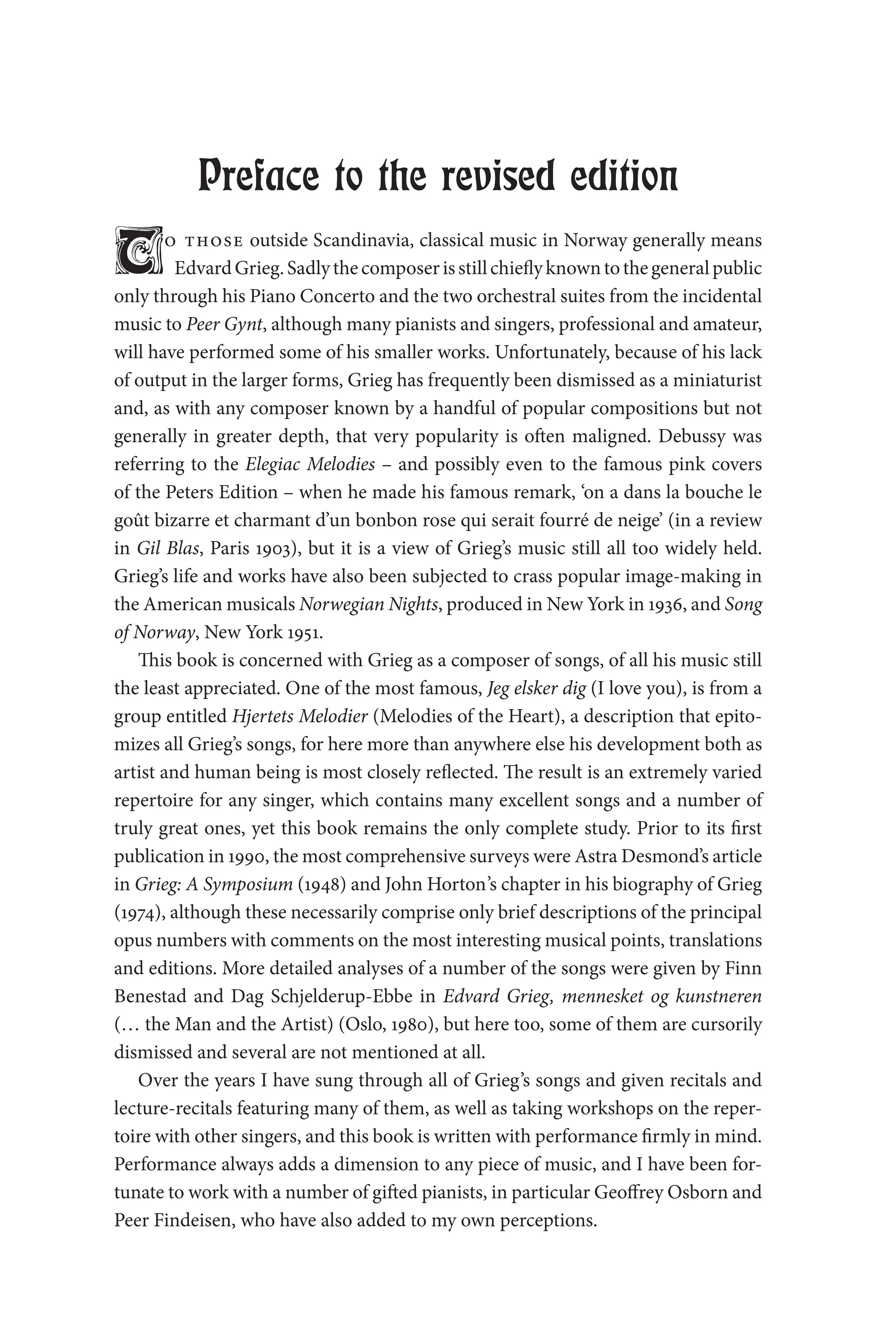 The Songs Of Edvard Grieg Revised Beryl Foster | PDF