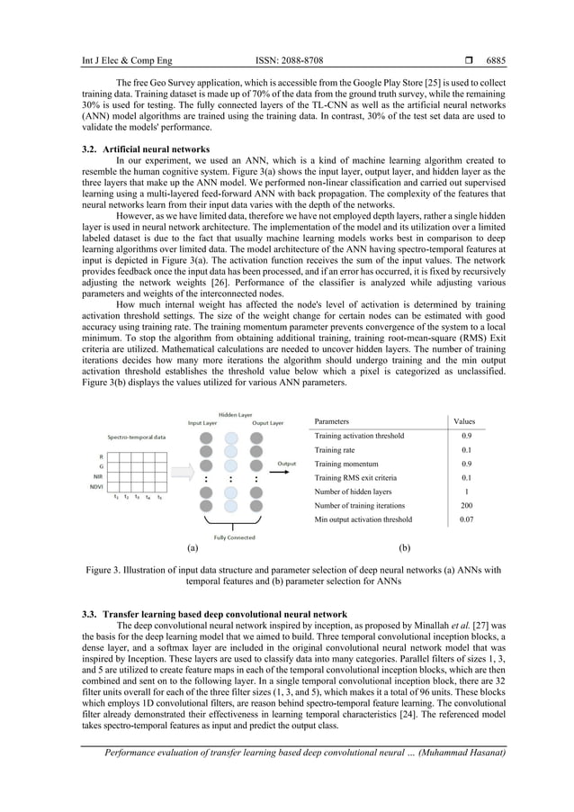 Performance evaluation of transfer learning based deep convolutional neural network with limited ...