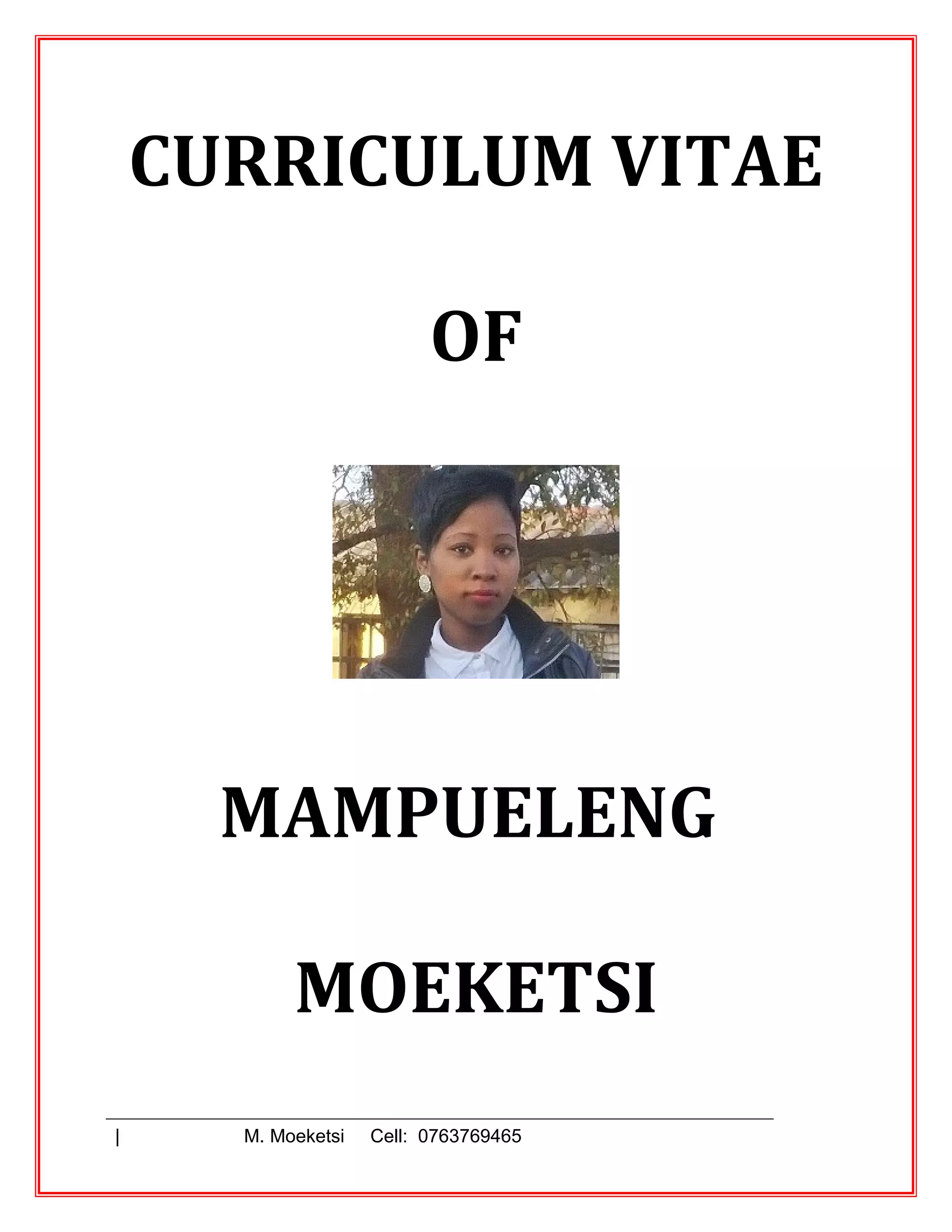 M. Moeketsi (1) (1) (1) | DOC