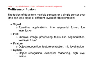 Multisensor Fusion and Integration - pres | PDF