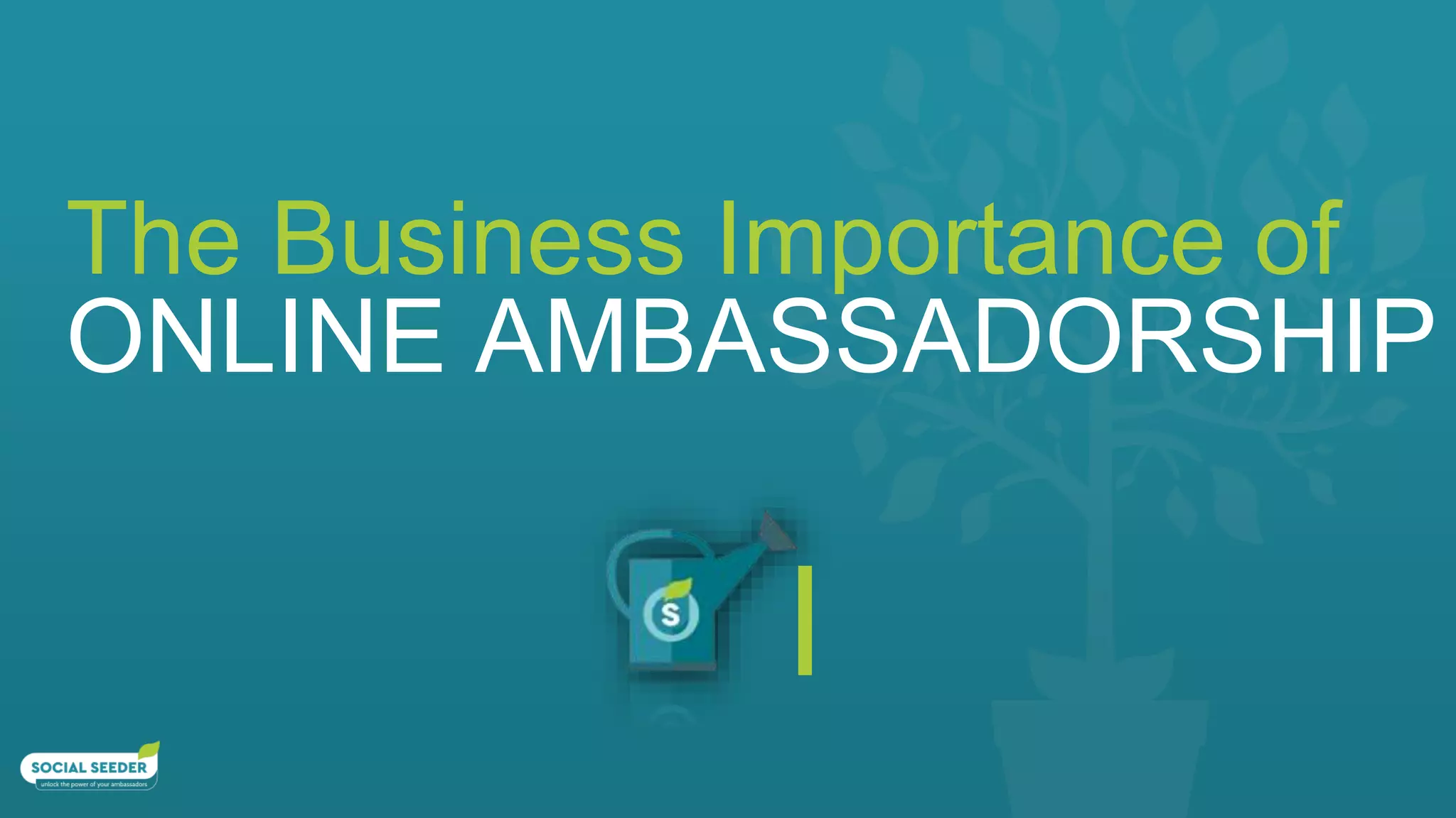 Ambassadorship kort | PPTX