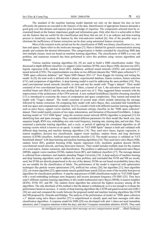 An intelligent auto-response short message service categorization model using semantic index | PDF