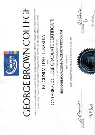 GBC Certificate | PDF