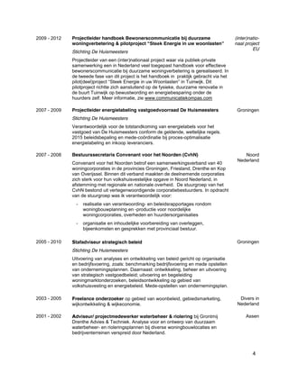 Curriculum vitae Jos Idema | PDF