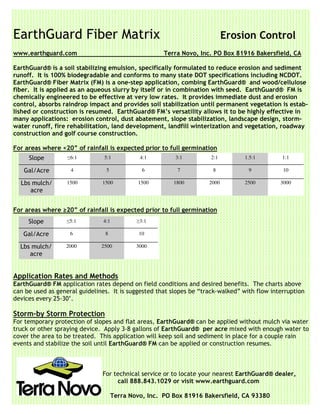 EarthGuard Case Study Taylor Highway - Alaska Dept of Transportation | PDF