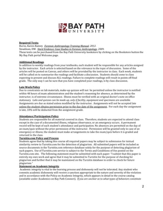 BPFSC435 - F16 - syllabus - v.1 | PDF