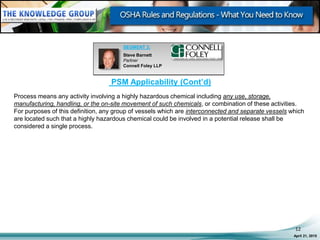 Barnett 4-21-15 Chemical Facilities Practice - OSHA Rules and ...