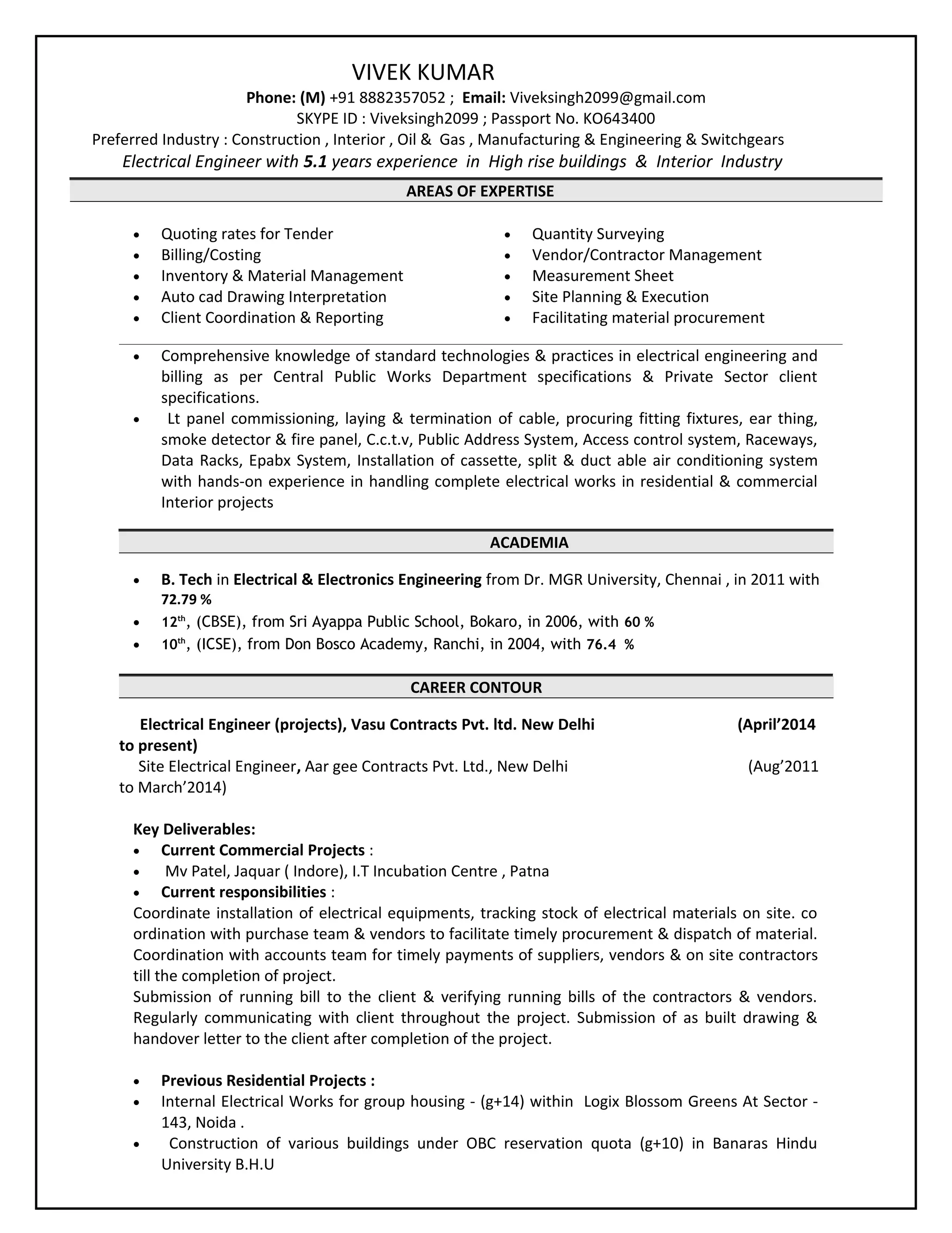 vivek Resume | DOC