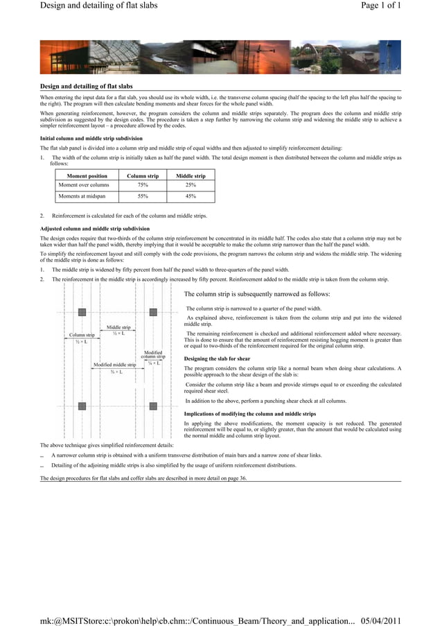 89505650 concrete-beam-and-slab-design-using-prokon | PDF