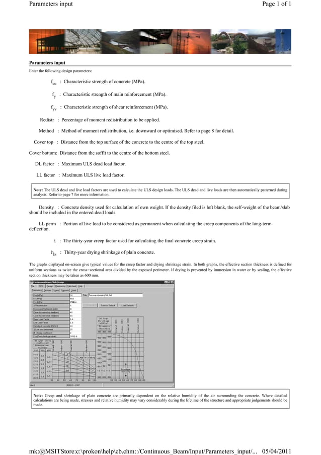 89505650 concrete-beam-and-slab-design-using-prokon | PDF