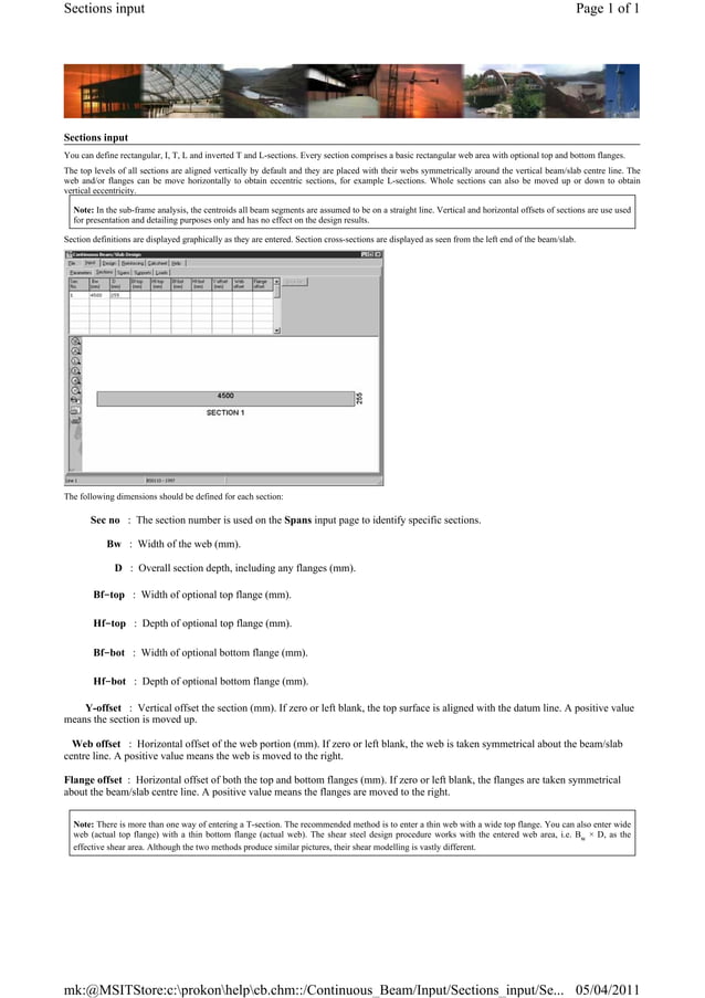 89505650 concrete-beam-and-slab-design-using-prokon | PDF