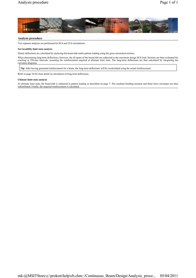 89505650 concrete-beam-and-slab-design-using-prokon | PDF