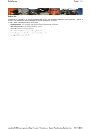 89505650 concrete-beam-and-slab-design-using-prokon | PDF