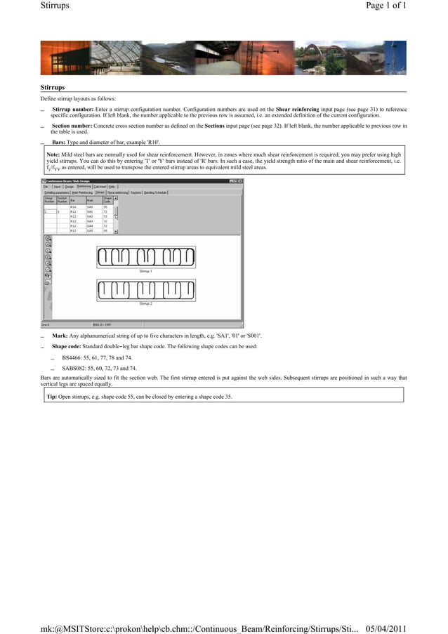 89505650 concrete-beam-and-slab-design-using-prokon | PDF