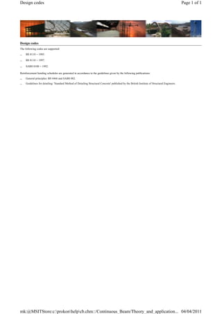 89505650 concrete-beam-and-slab-design-using-prokon | PDF