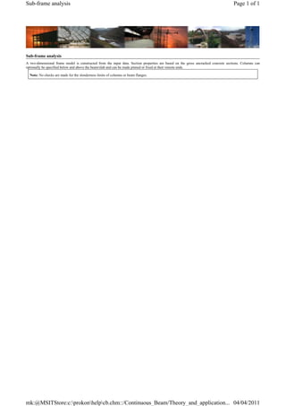 89505650 concrete-beam-and-slab-design-using-prokon | PDF